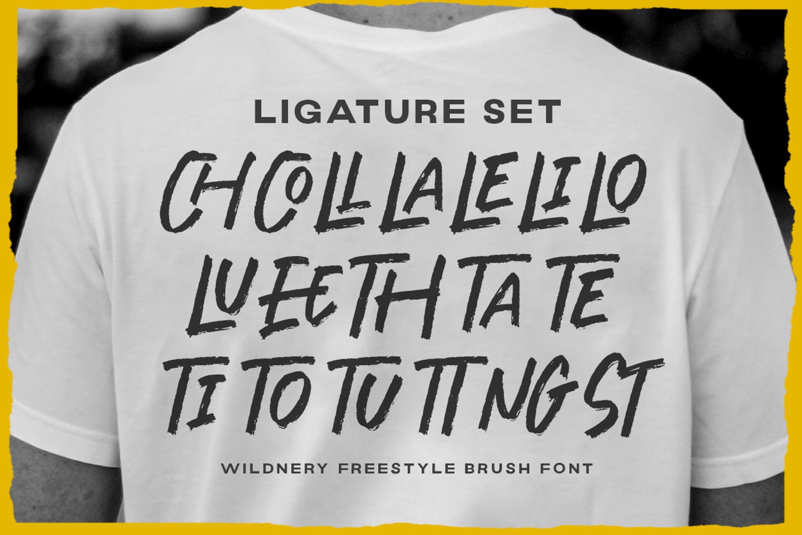 Wildnery Freestyle Brush Font, Brush Font, Urban Font, Display Font ...
