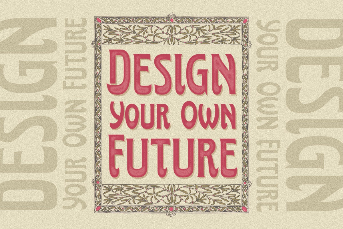 Midfonde Display Font,art Deco Font, Vintage Font, Retro Font, Old ...