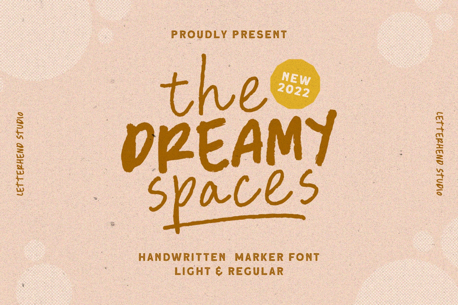 Dreamy Spaces slogan Font, Tagline Font, Handwritten Font, Fun Font ...
