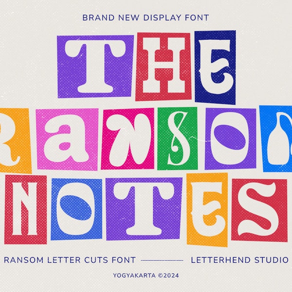 Asterluck Quirky Display Font - Etsy