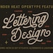 Thunder Heat - Font Duo, Vintage Font, Vintage Type, Script, Monoline ...