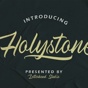 Holystone Script - Script Font, Hand Writing Font, Hand Lettering Font ...