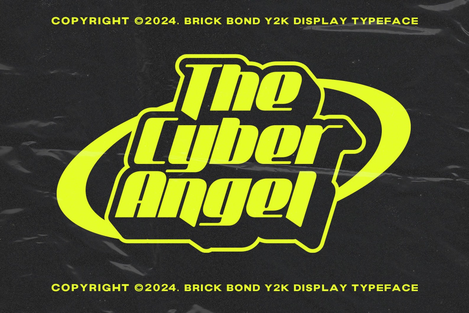 Brick Bond, Modern, Y2K Trend, Y2k Font, Futuristic, High-tech ...