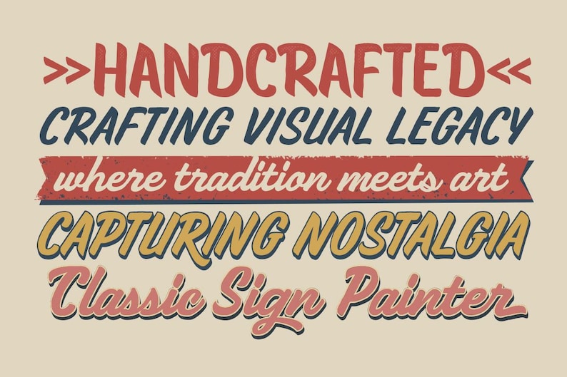 Oldtown Signer Font: Vintage Bold Script Typeface - Etsy