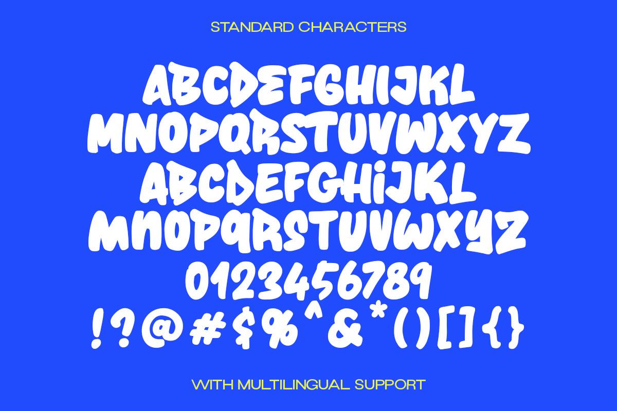 The Big Drop - Graffiti Bold Display Font for Urban Street Art - Etsy