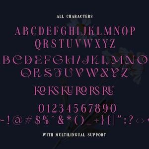 Rowan - Unique Font, Sophisticated Font, Sophisticated Serif, Clean ...