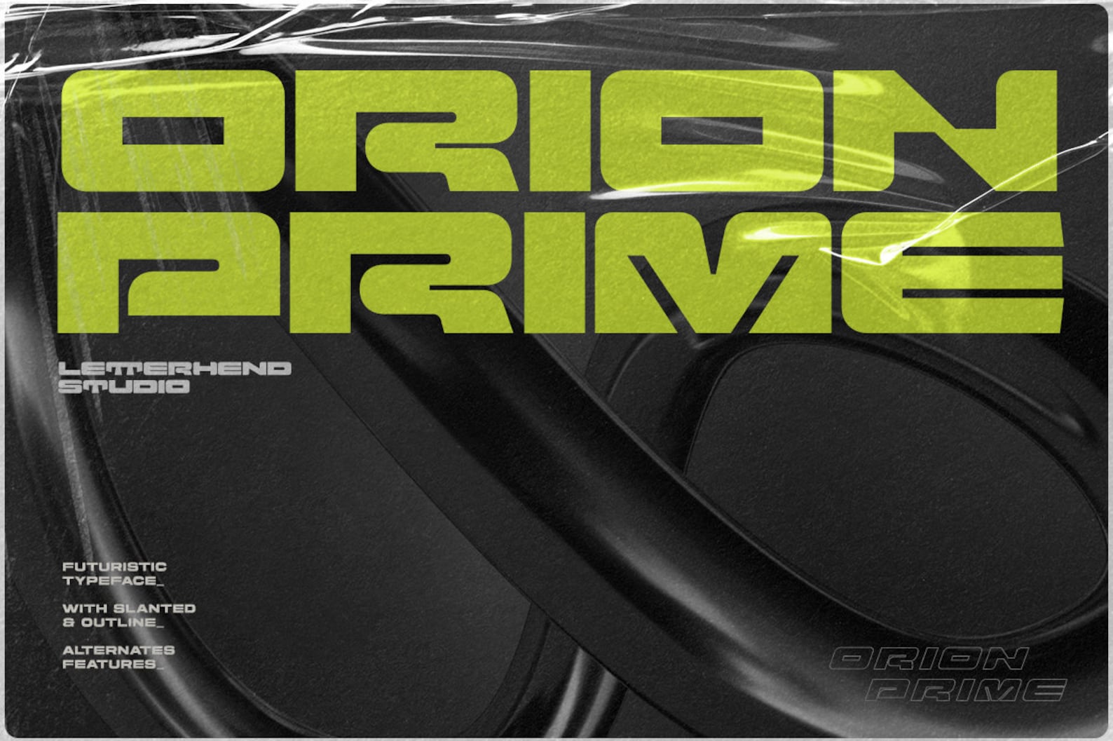 Orion Prime - Futuristic Font, Futuristic Font, Tech Font, Technology ...