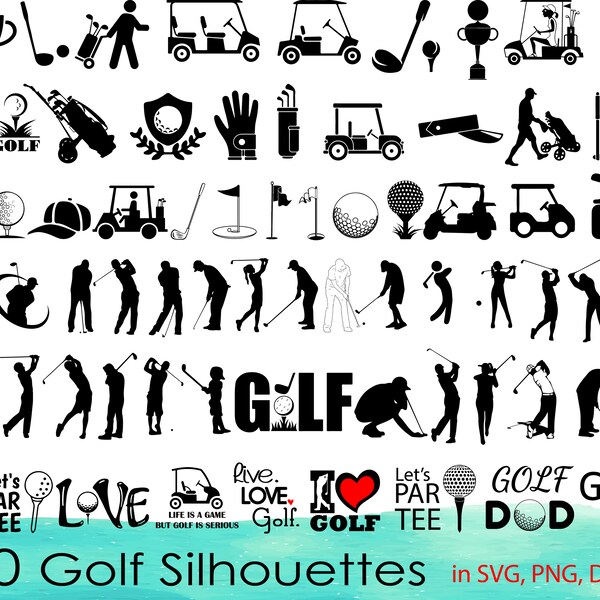 Golf Dxf Files - Etsy