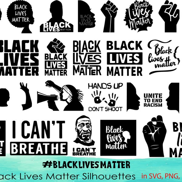 Black Lives Matter Svg - Etsy