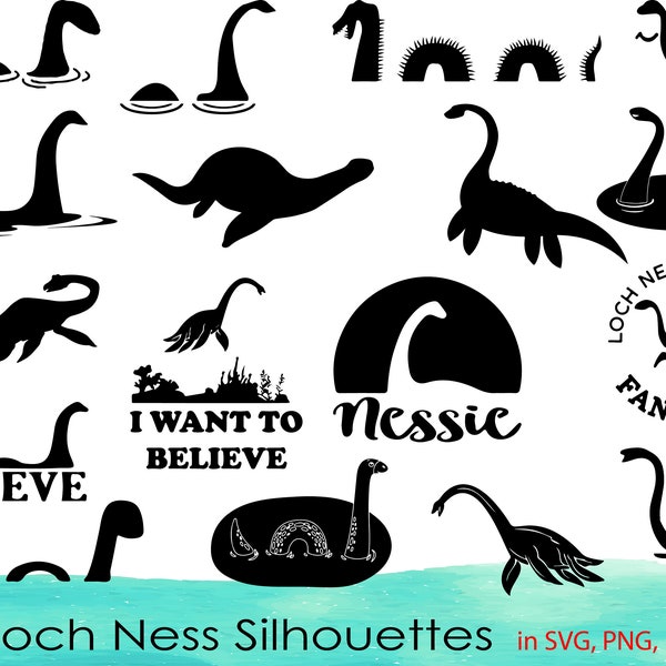 Loch Ness Svg - Etsy