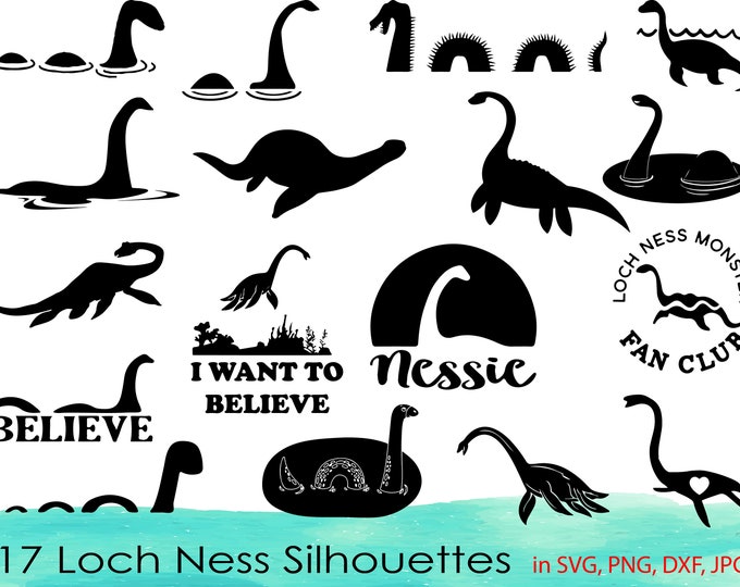 The Loch Ness Monster Sticker - Etsy