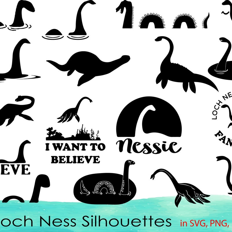 Loch Ness Svg - Etsy