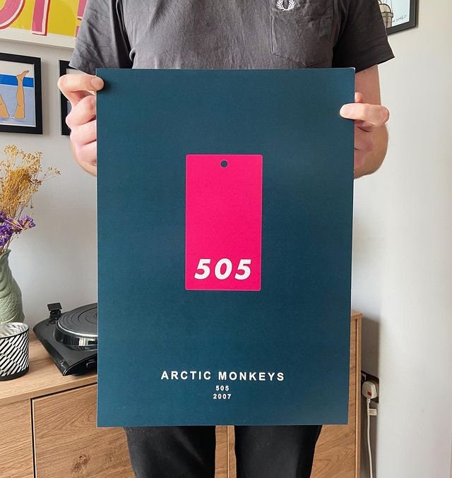 Arctic Monkeys 505 Print - Etsy UK