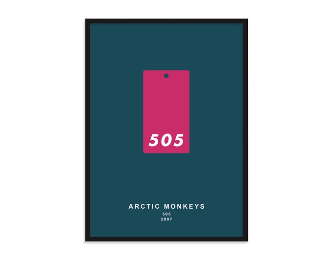 Arctic Monkeys - 505 Print - Etsy UK