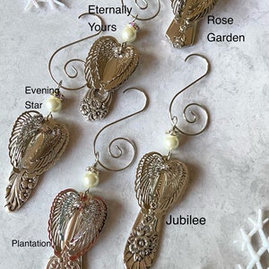 Vintage Silverware Angel Christmas Ornament, Silverware Angel, Spoon ...