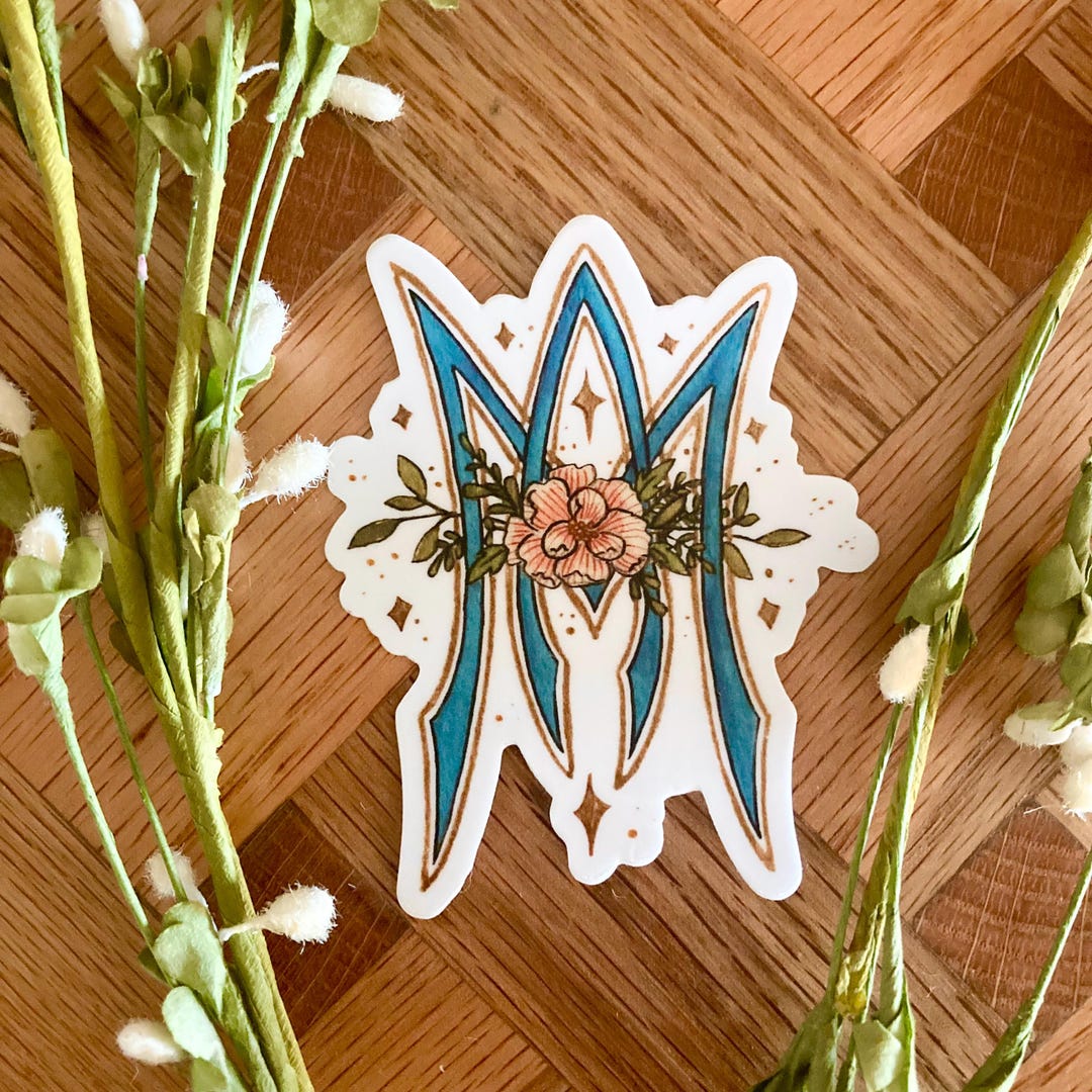 Ave Maria Sticker - Etsy