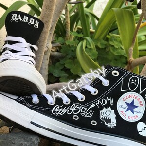 Panther Shoes Shoes Original Converse Custom Made Shoes Made to Order ...