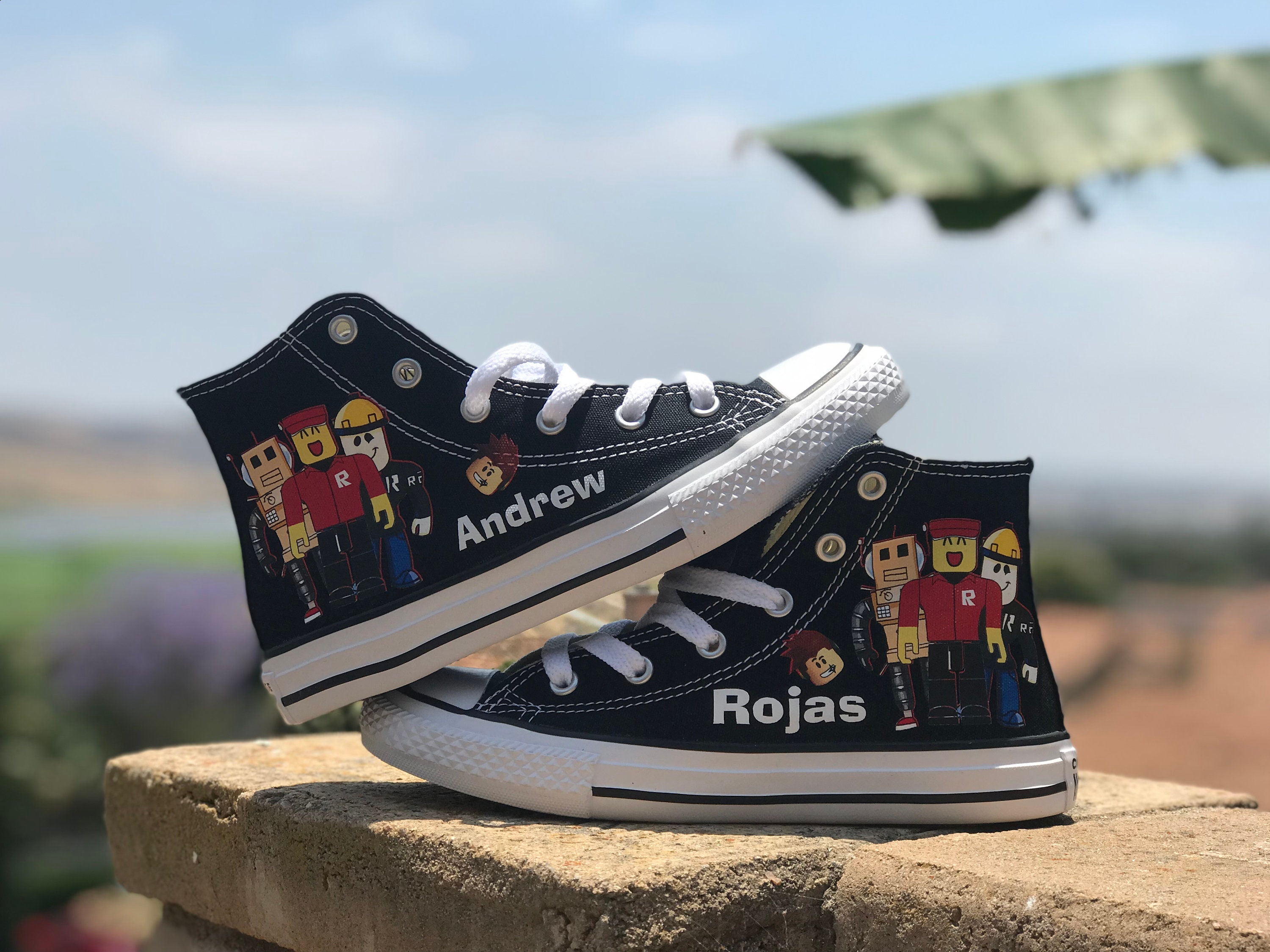 Robloxe Converse Shoes Inspired - Etsy UK