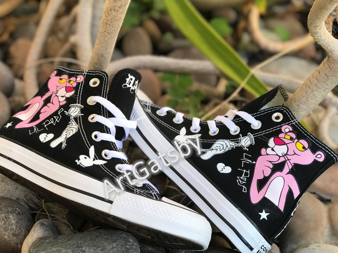 Panther Shoes Shoes Original Converse Custom Made Shoes Made to Order ...