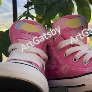 Pig Converse Shoes for Baby Girl - Etsy