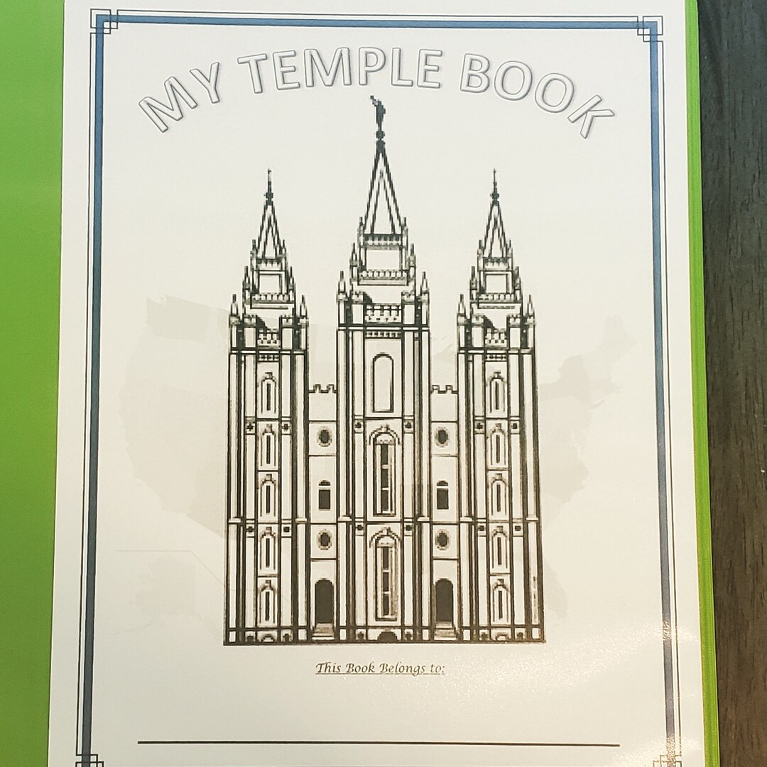 My Temple Book Full USA (digital)-updated Through 2024! - Etsy