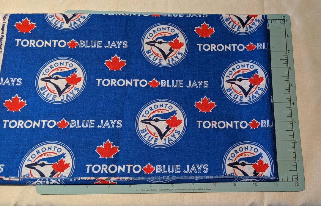 Toronto Blue Jays Fabric - Etsy