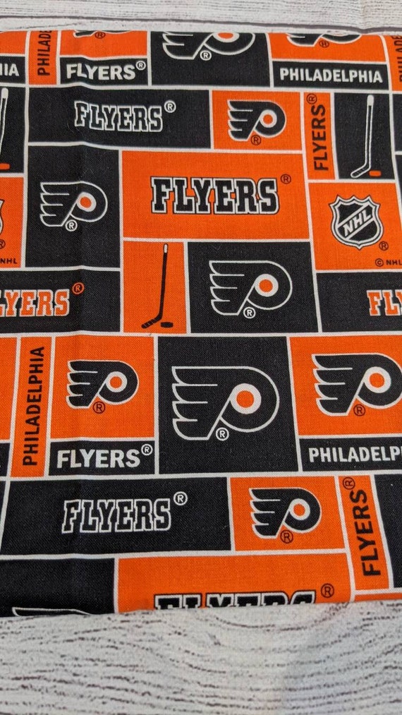 NHL Philadelphia Flyers fabric | Etsy