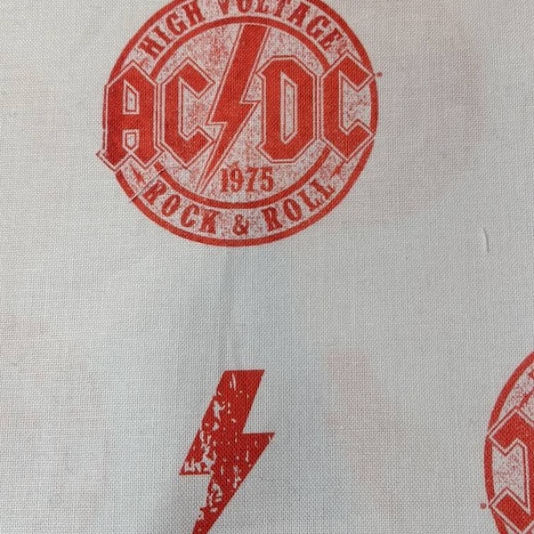 Ac Dc Fabric - Etsy