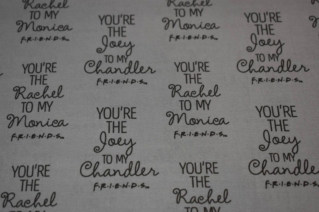 Friends Best Friends Fabric - Etsy