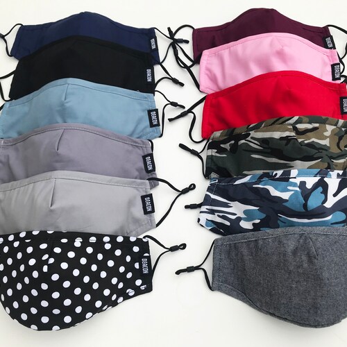 3-layer Fitted Polypropylene Face Mask Filter Pocket Water - Etsy