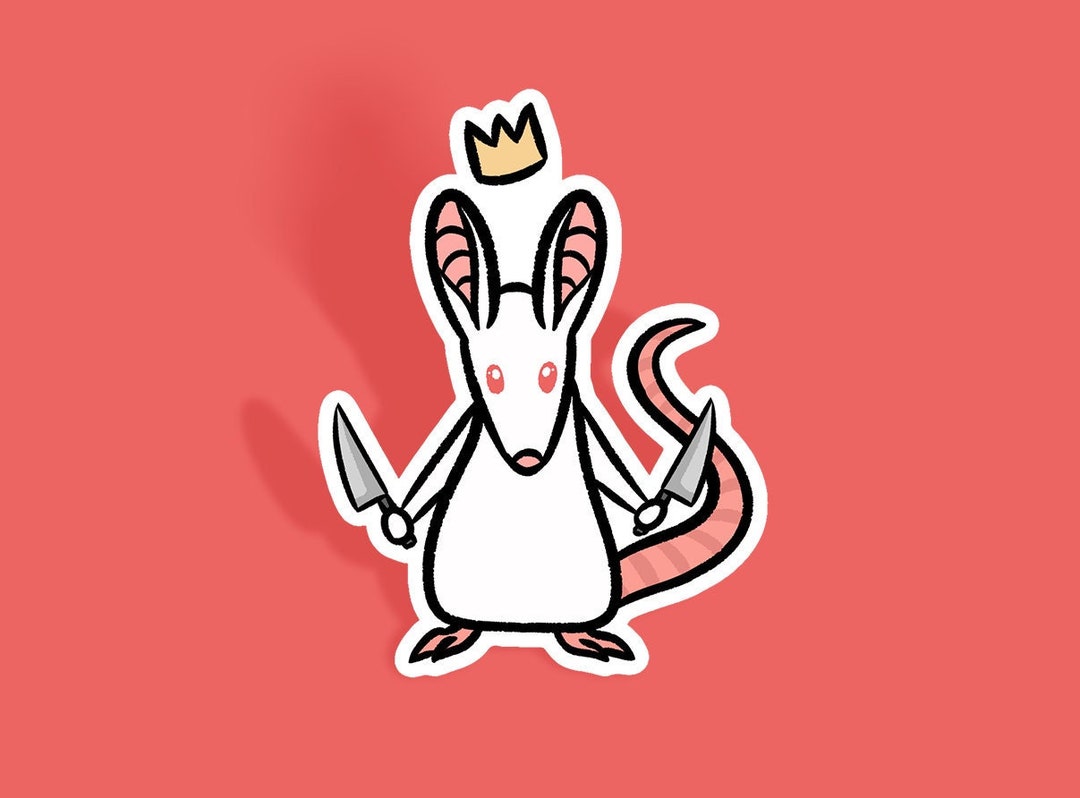 Rat King Sticker | 3" Waterproof, Scratch Resistant, UV Resistant Vinyl ...