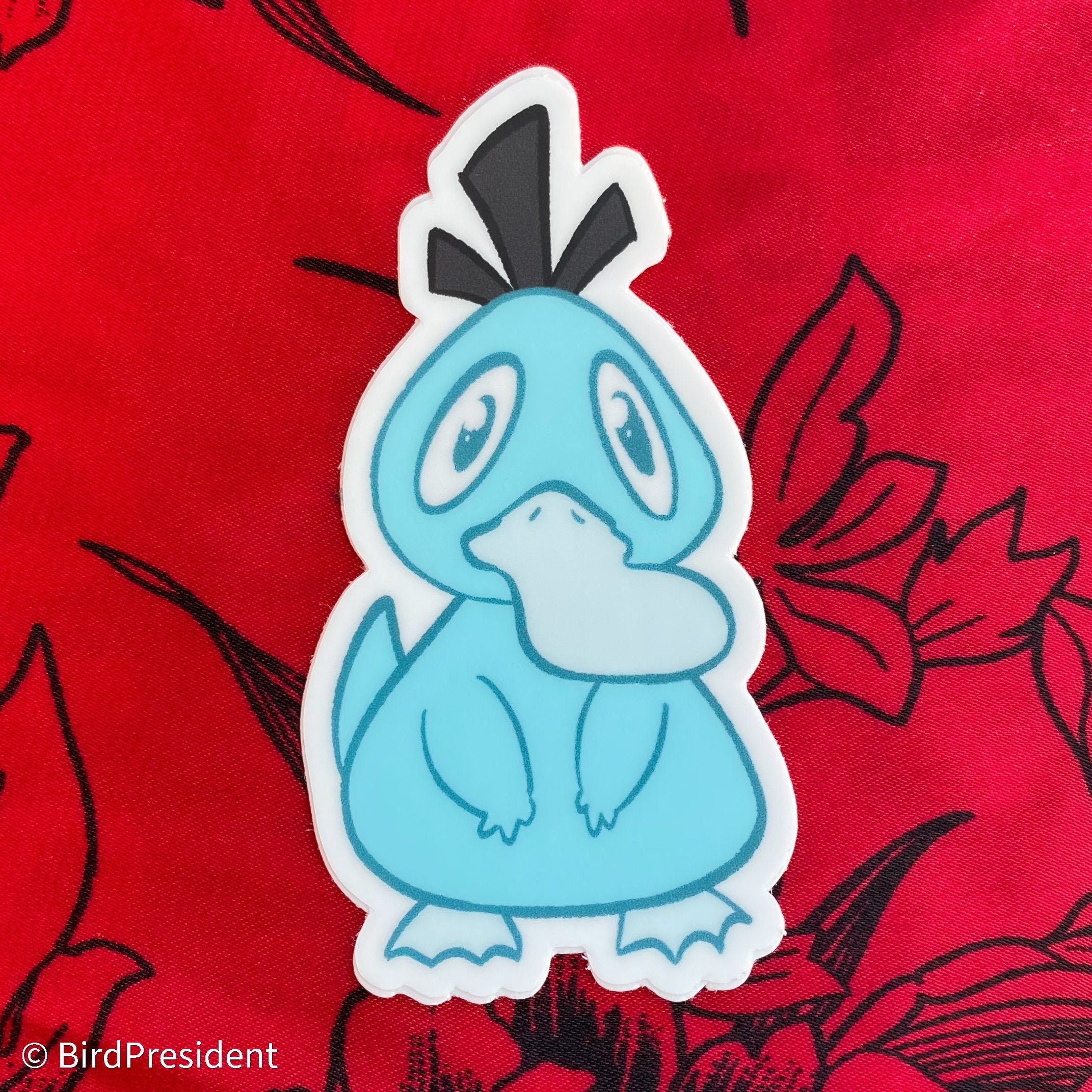 Shiny Psyduck Sticker | Etsy