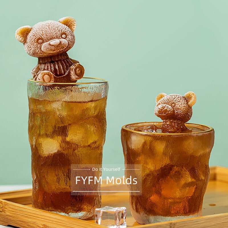 Silicone Bear Ice Mold - Etsy