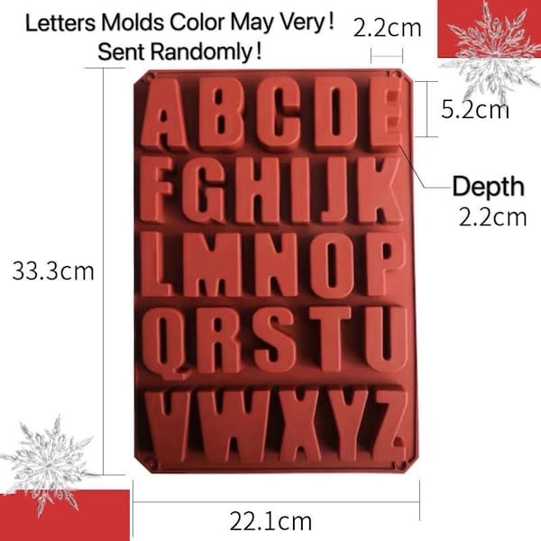 Silicone Alphabet Cake Mold - Etsy