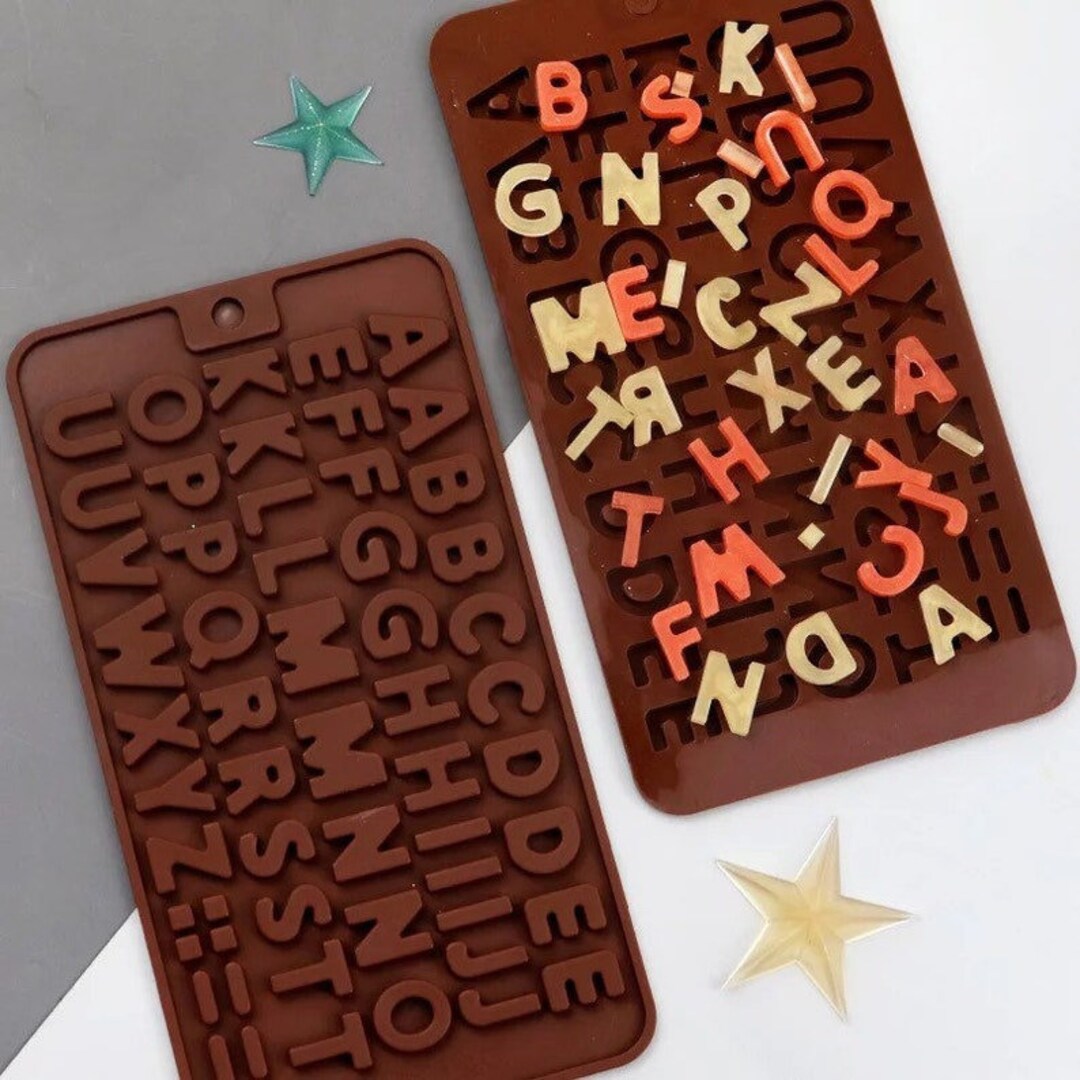 US Stock! Small Letters Number Silicon Mold,happy Birthday Numbers ...