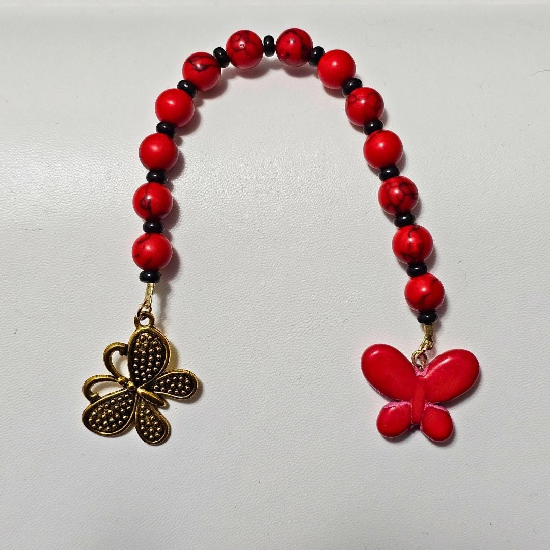 Butterfly Pendulum Red Pendulum Chakra Pendulum - Etsy