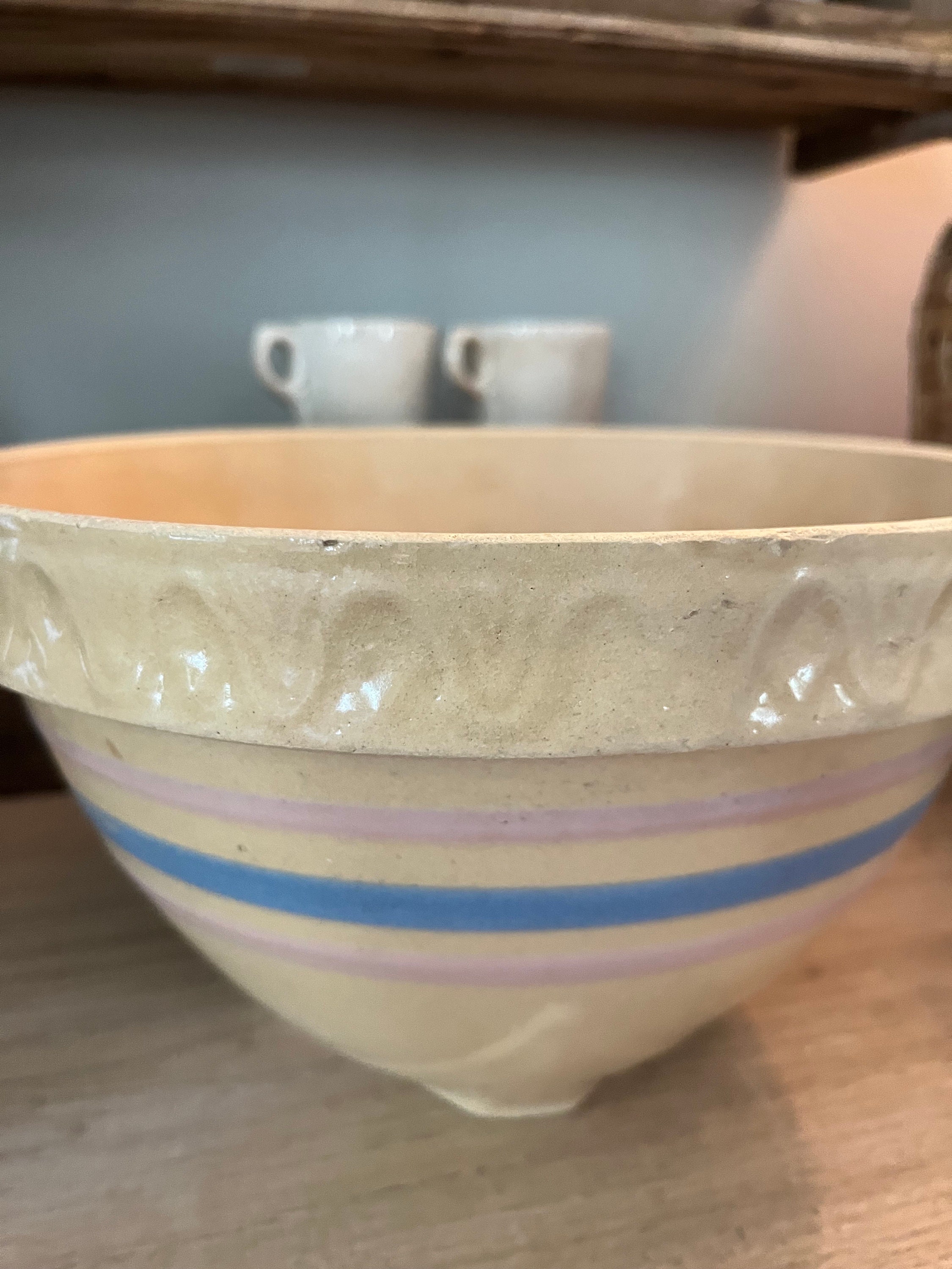 Vintage Mccoy Pottery Pie Crust Mixing Bowl - Etsy
