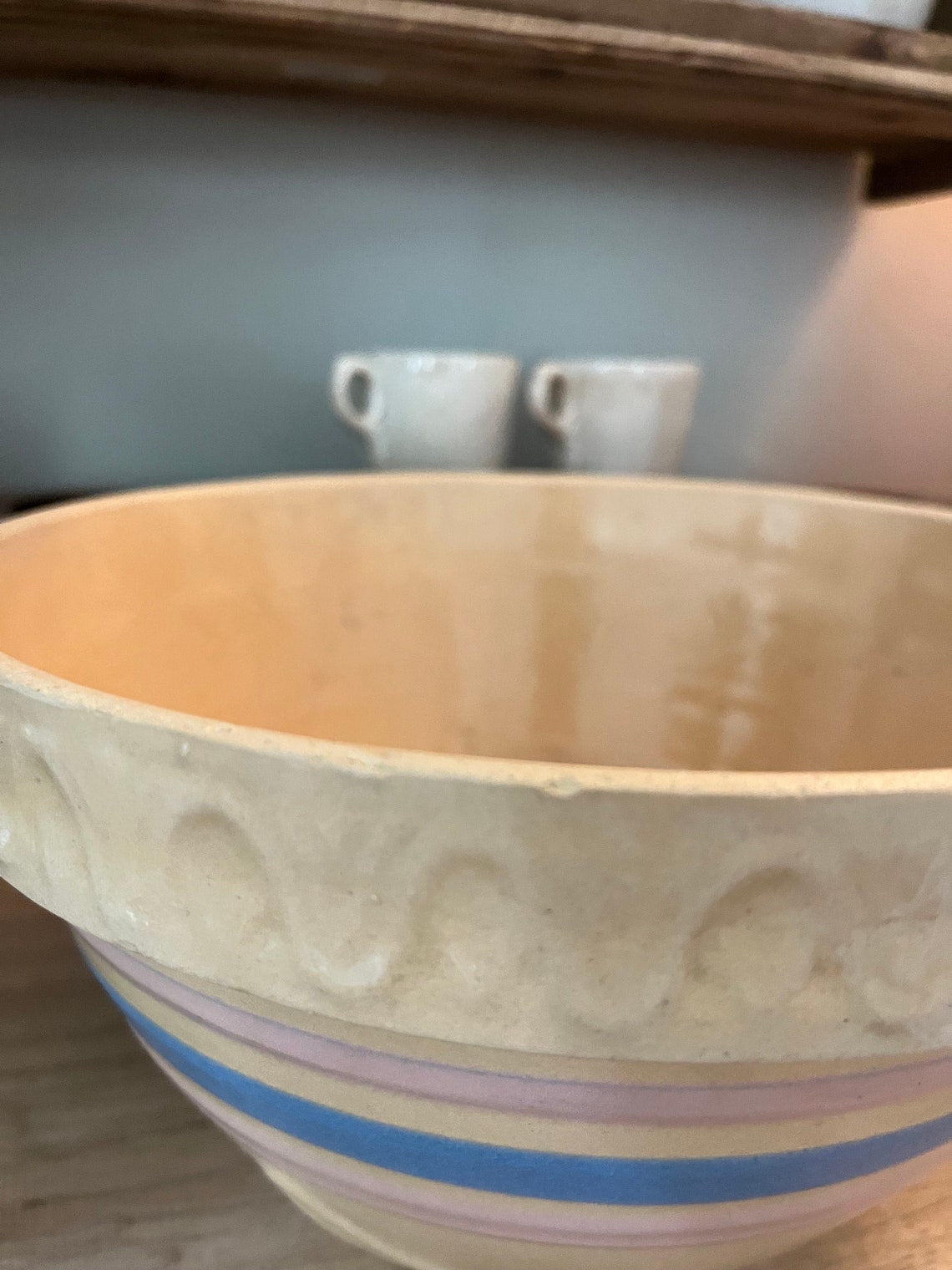 Vintage Mccoy Pottery Pie Crust Mixing Bowl - Etsy