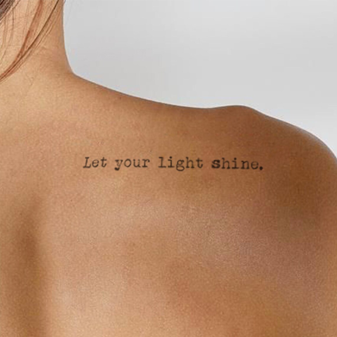 Inspirational Christian Quotes Bible Verses Temporary Tattoos | Etsy