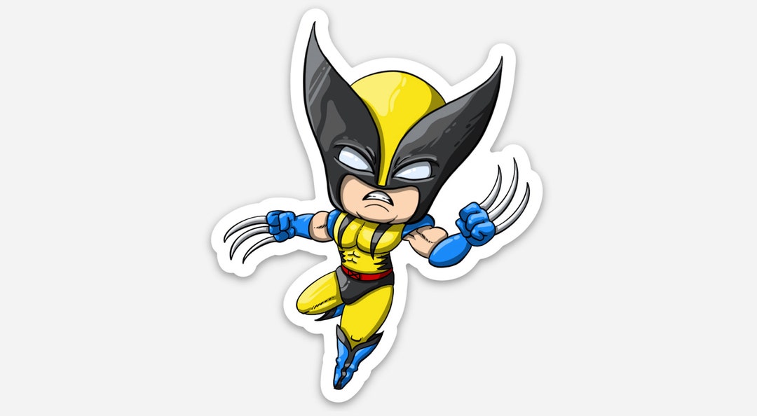 Wolverine, Wolverine Sticker, Logan Sticker - Etsy