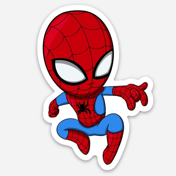 Spiderman Stickers - Etsy