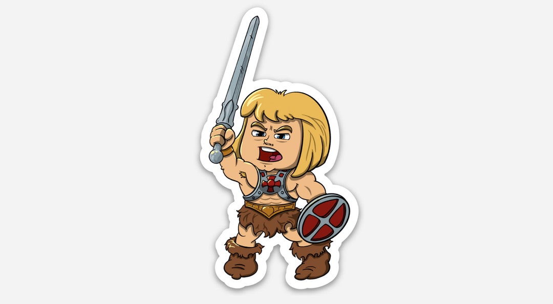 Individual Die Cut – He-man Sticker - Etsy