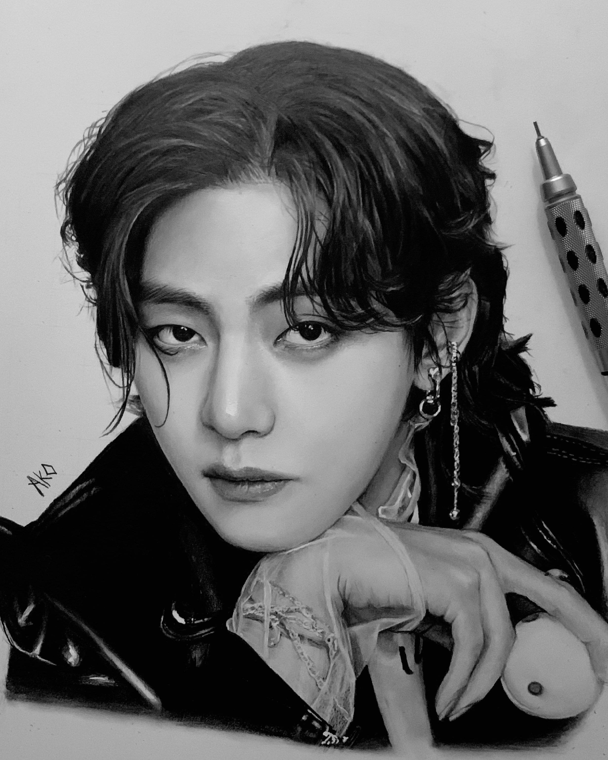 Taehyung drawing store