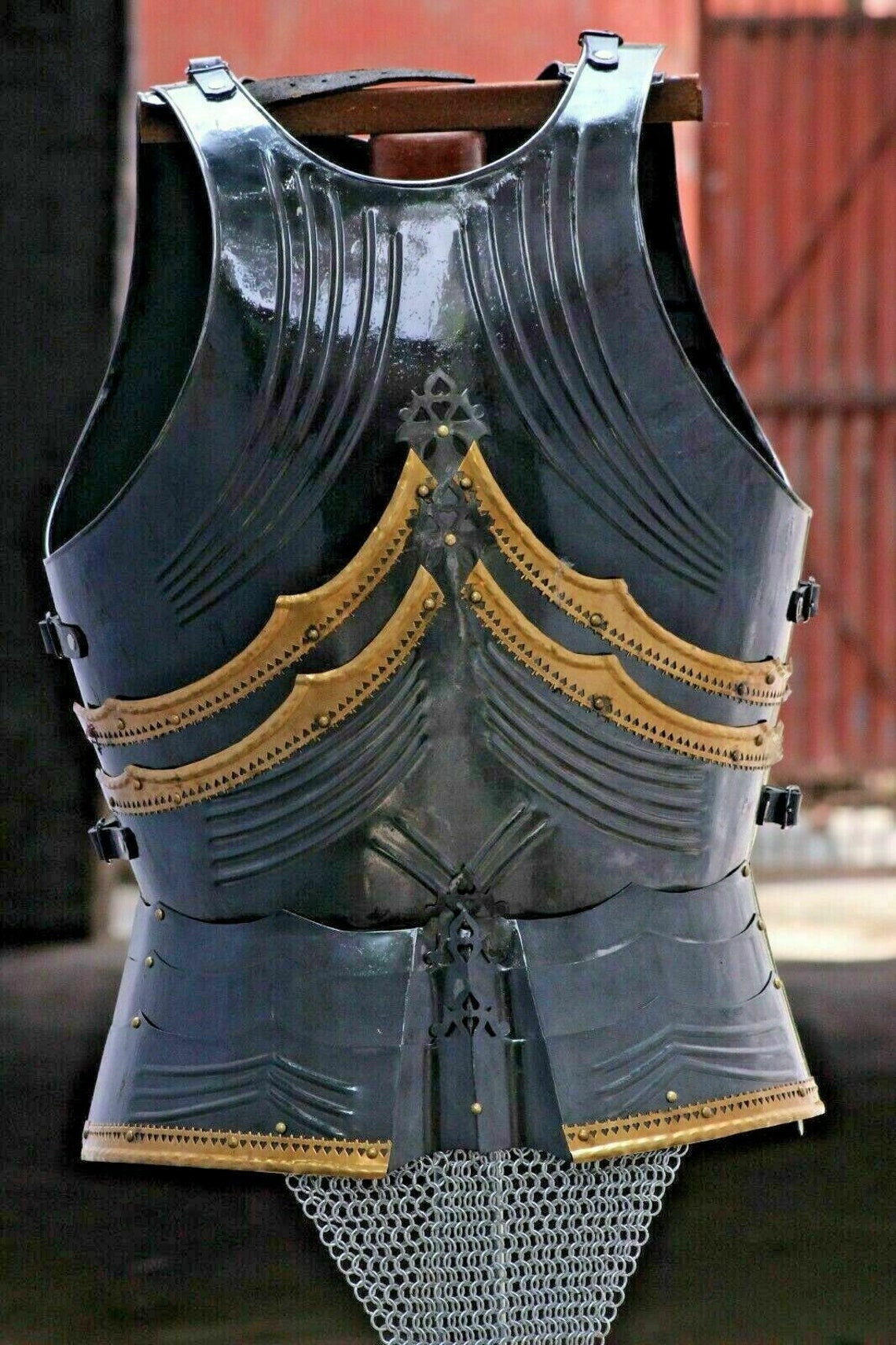 Gothic Breastplate Armour Medieval Knight Dark Larp Cuirass | Etsy