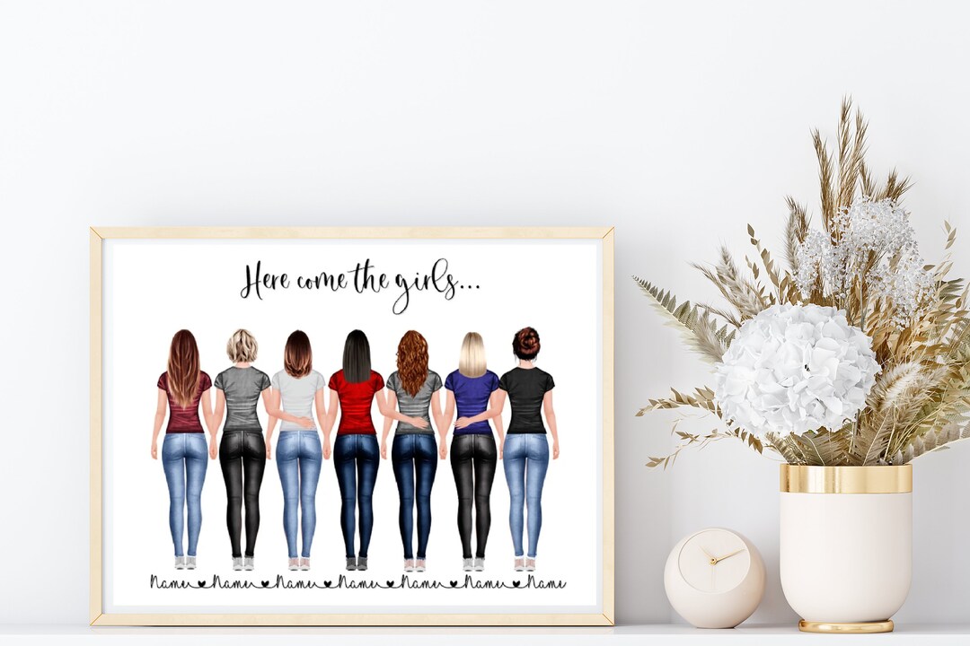 Personalised Gift Personalised Friend Print Friendship - Etsy UK