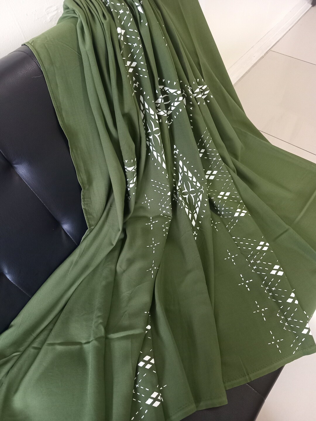 Samoa Hand Printed Malu Sarong Made in Samoa - Etsy