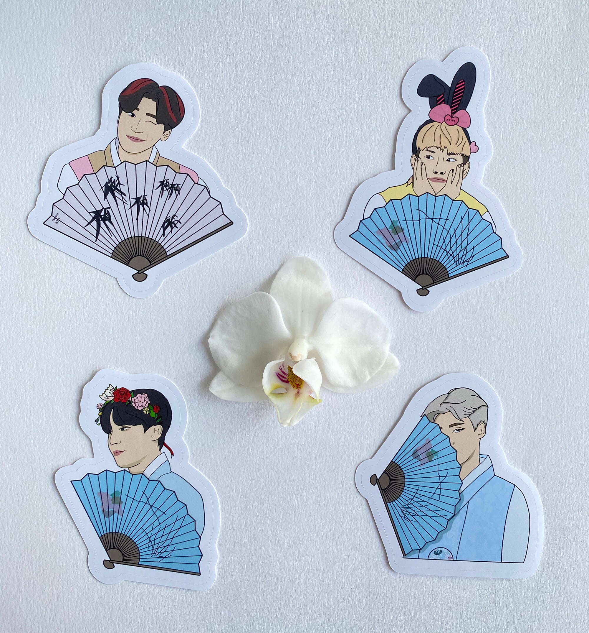 ATEEZ Stickers Kpop Sticker Pack Atiny Ateez Merch Sticker - Etsy