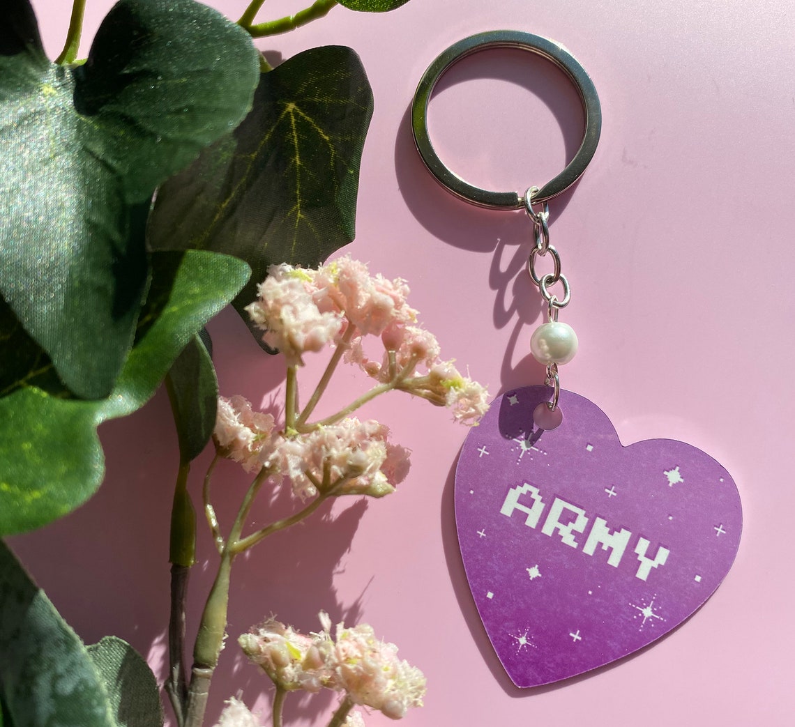BTS Keychain BTS Army Cute Aesthetic Kpop Accessories Kpop - Etsy