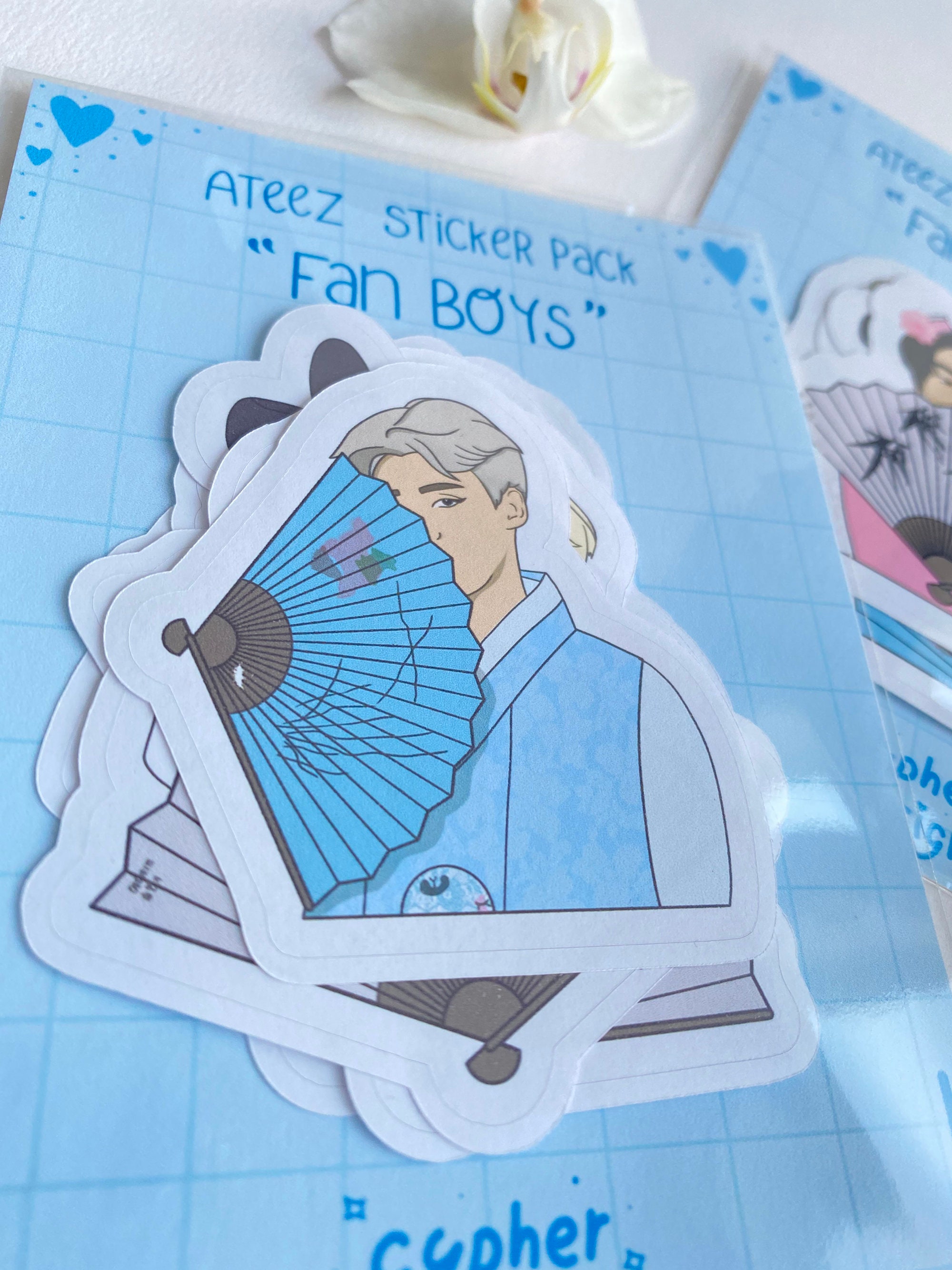 ATEEZ Stickers Kpop Sticker Pack Atiny Ateez Merch Sticker - Etsy