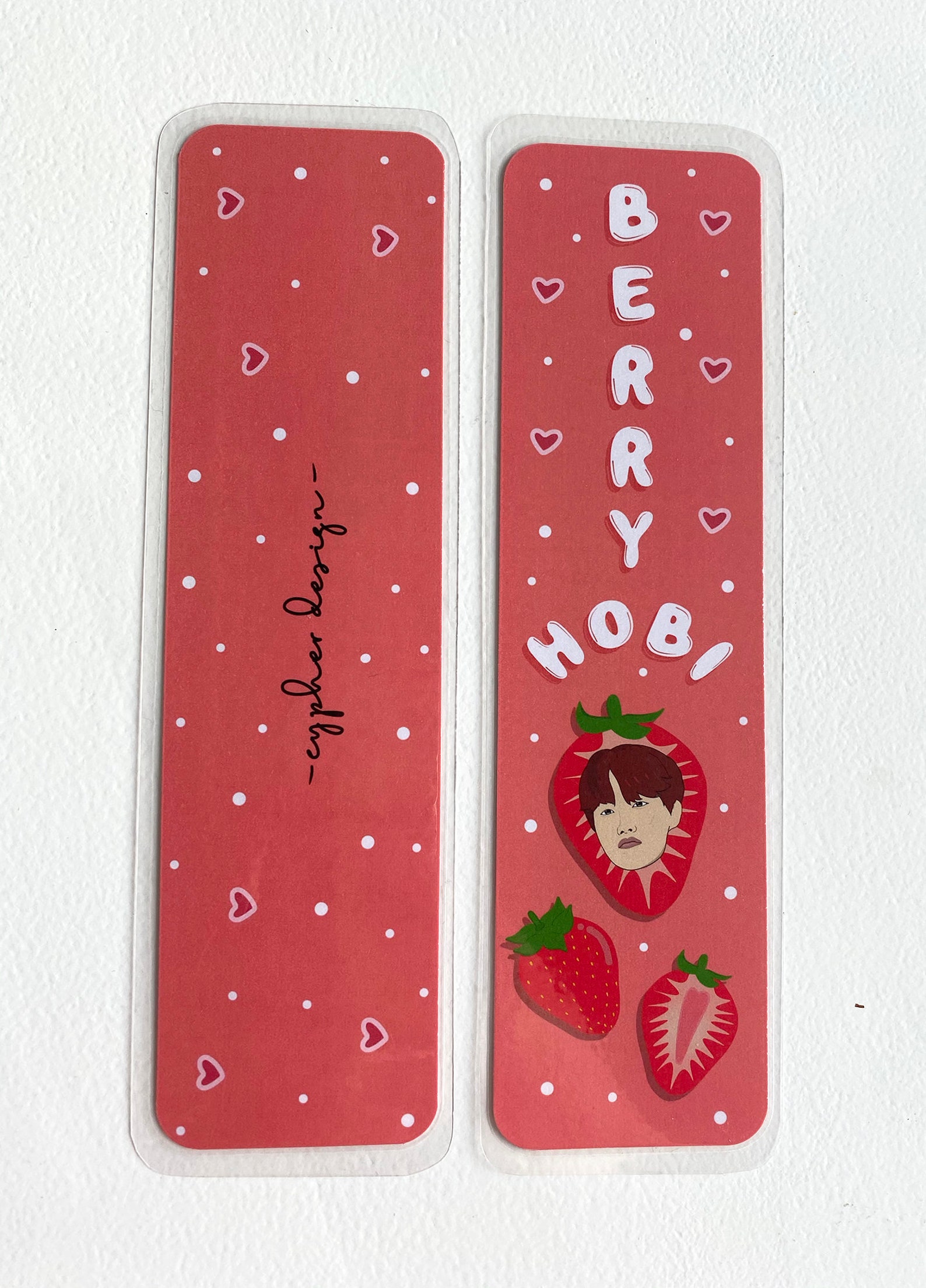 BTS Bookmark Fruit Theme Gift BTS Design Kpop Bookmark | Etsy
